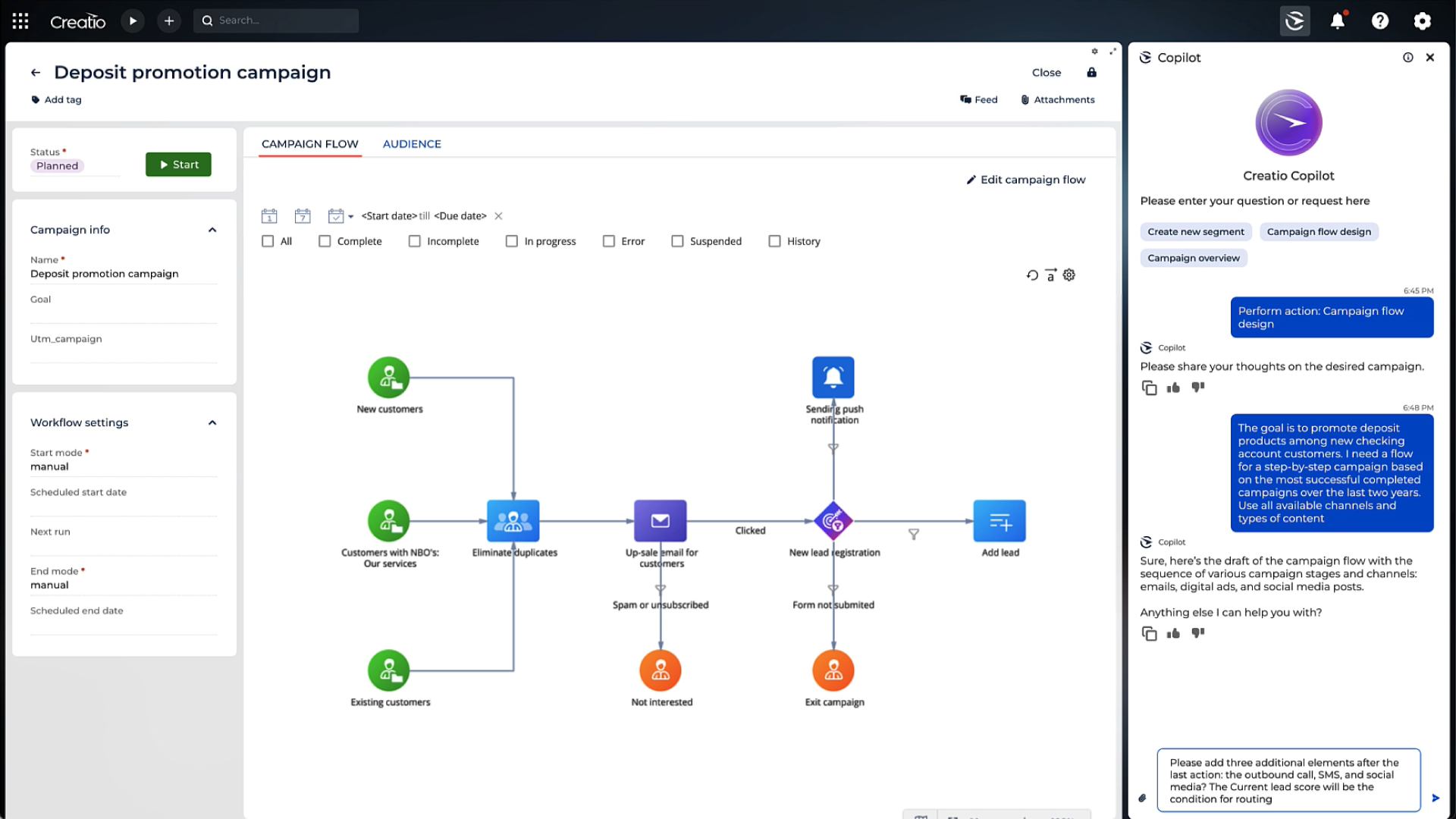 AI in Marketing: Implementation, Features, Benefits, Feature | Creatio